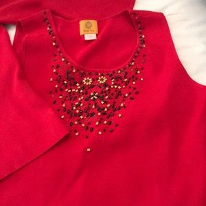 Ruby Rd. | Sweaters | Ruby Red Sweater Set Size L | Poshmark